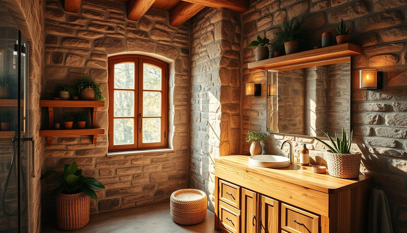 Baños rústicos: Encanto y calidez en tu hogar